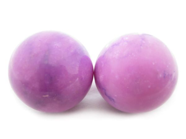 Pink Marble Baoding Balls