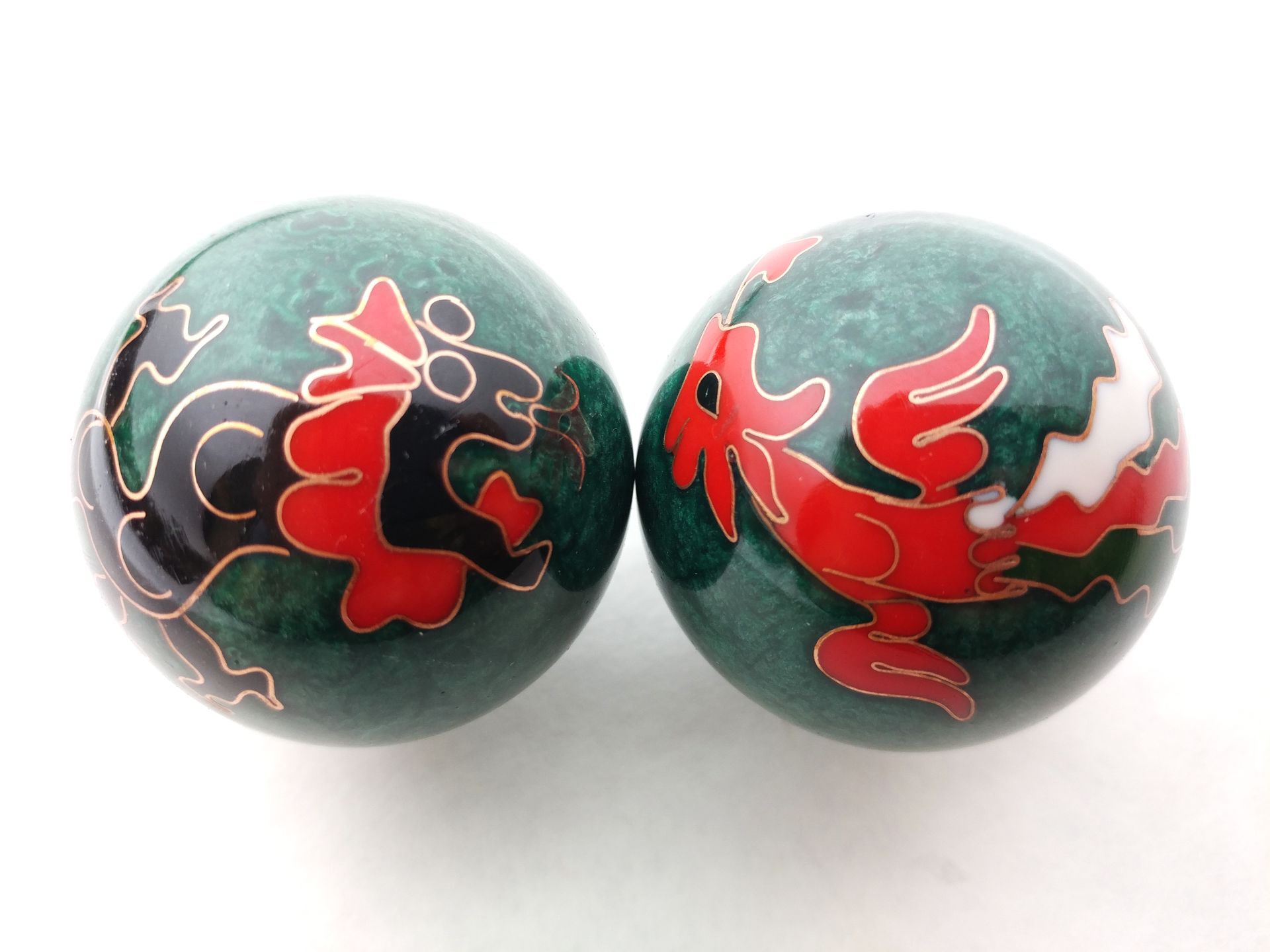 Dragon and Phoenix Baoding Balls - BaodingBalls.com