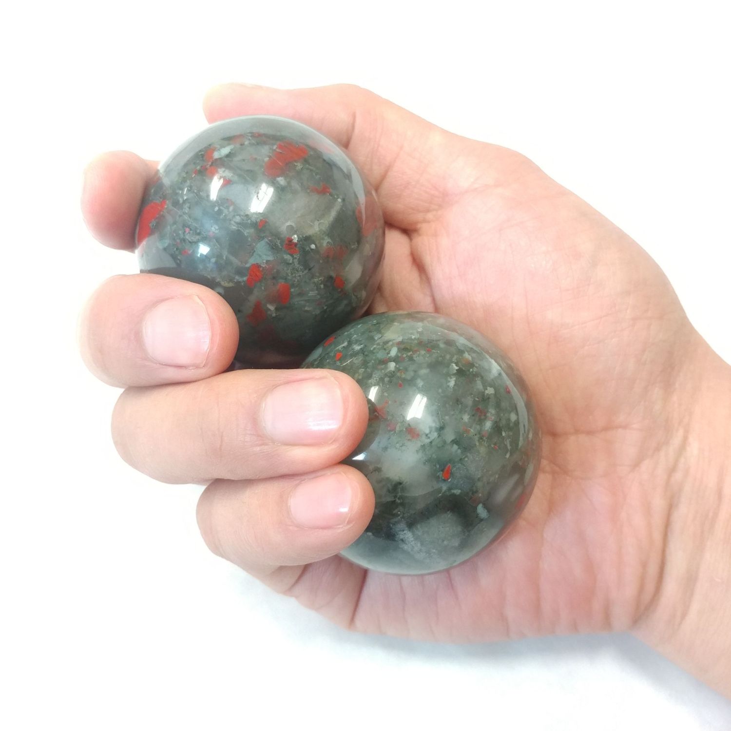 Bloodstone Baoding Balls - BaodingBalls.com