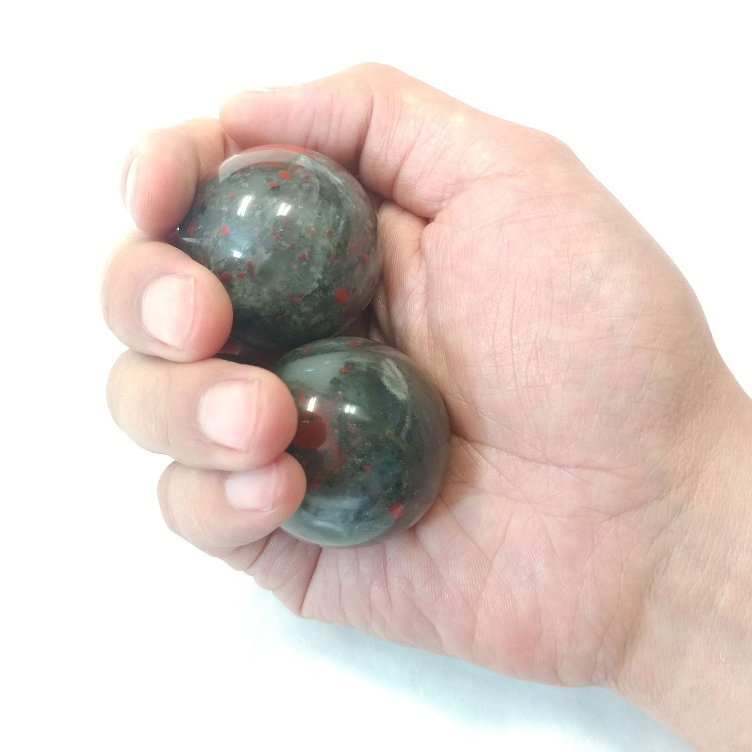 Bloodstone Baoding Balls - BaodingBalls.com