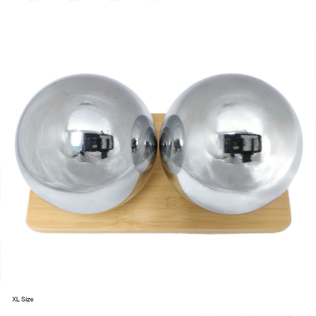 Chrome Chiming Baoding Balls - BaodingBalls.com