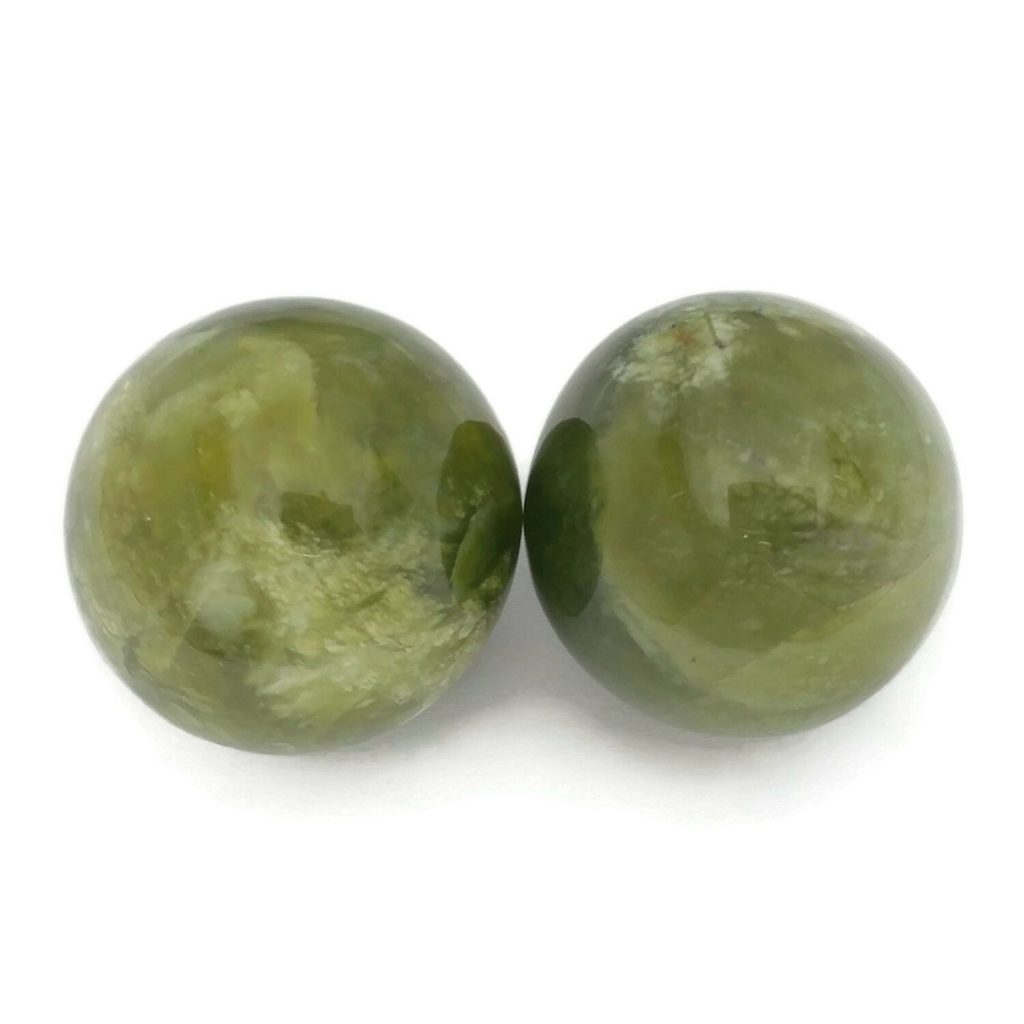 Green Jade Baoding Balls - BaodingBalls.com