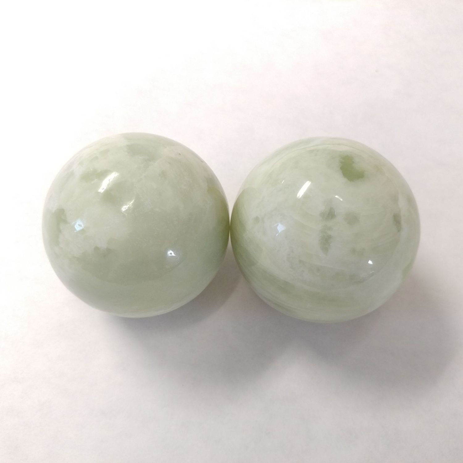 Green Jade Baoding Balls - BaodingBalls.com