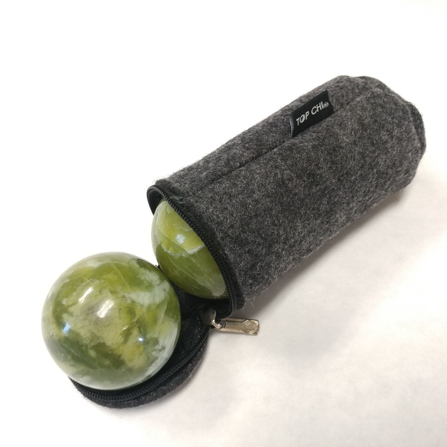 Green Jade Baoding Balls - BaodingBalls.com