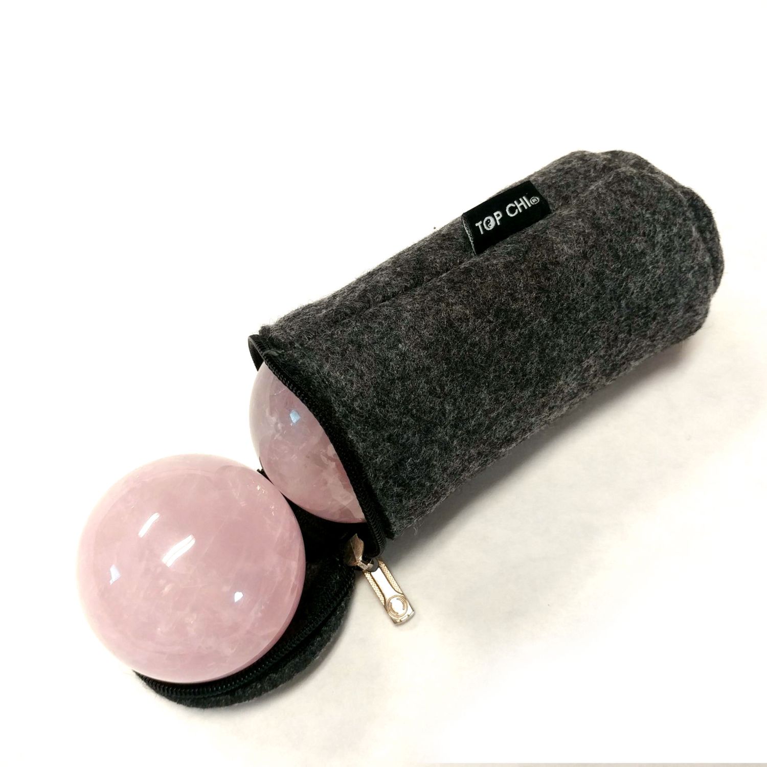 Rose Quartz Baoding Balls - BaodingBalls.com