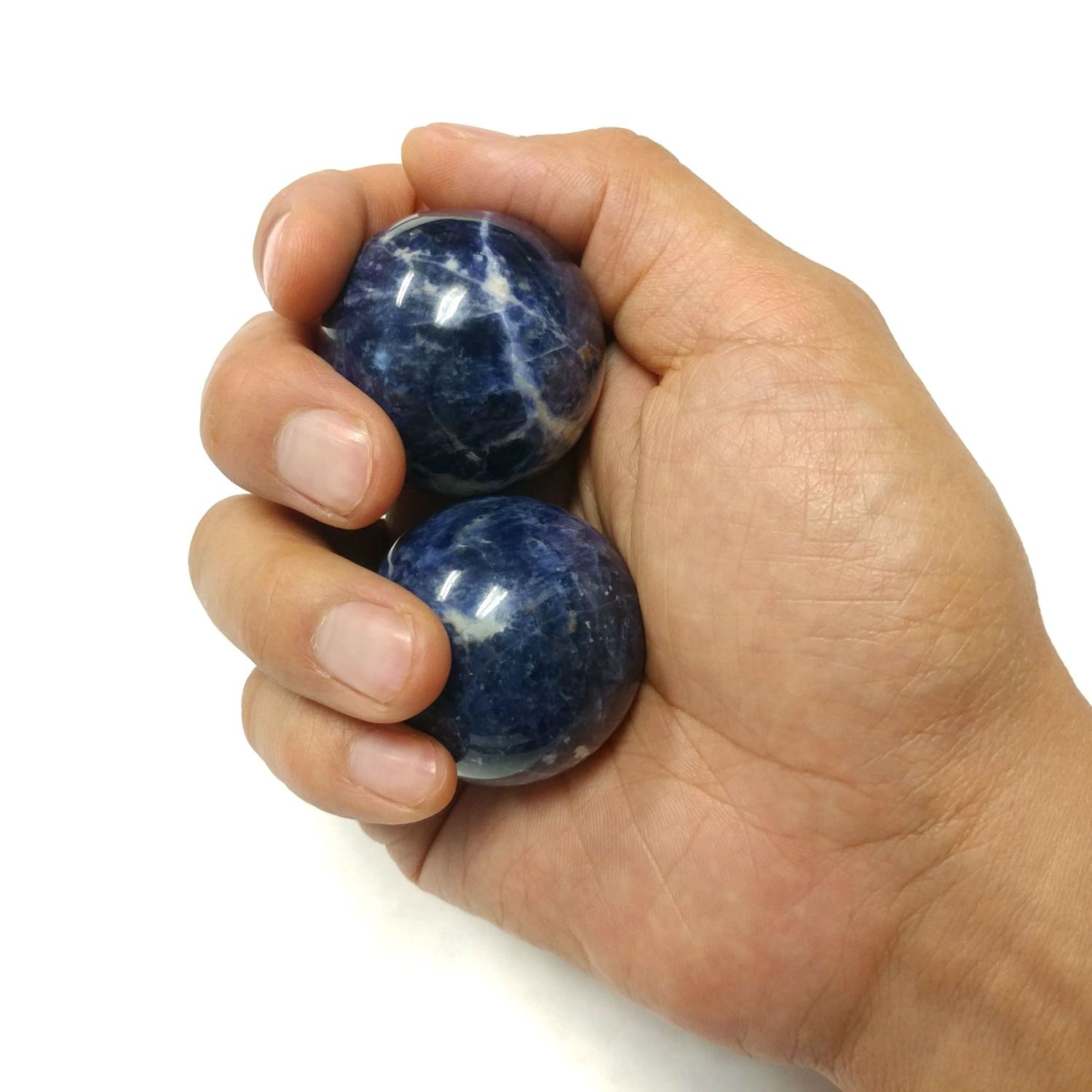 Sodalite Baoding Balls - BaodingBalls.com