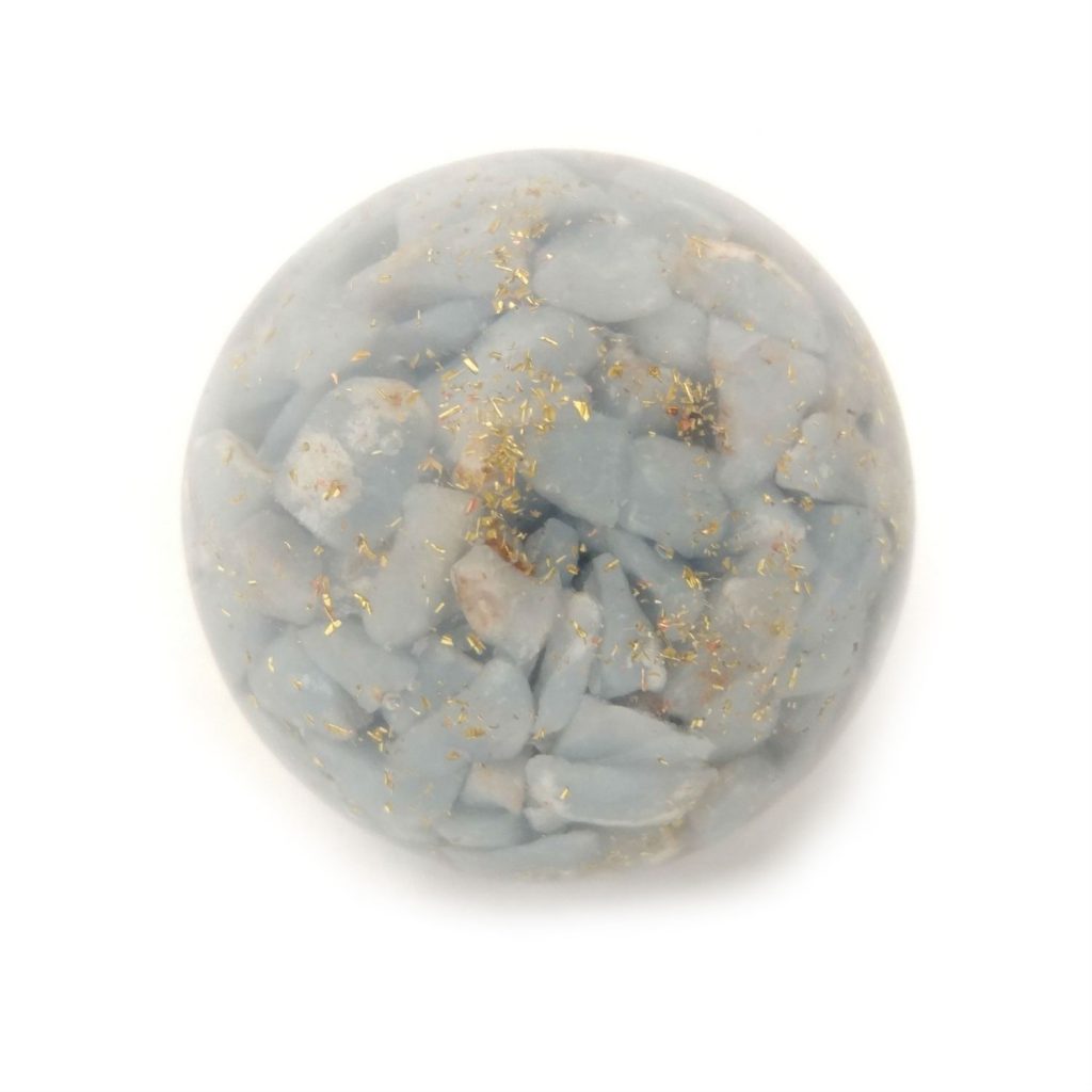 Angelite Orgonite Baoding Balls - BaodingBalls.com