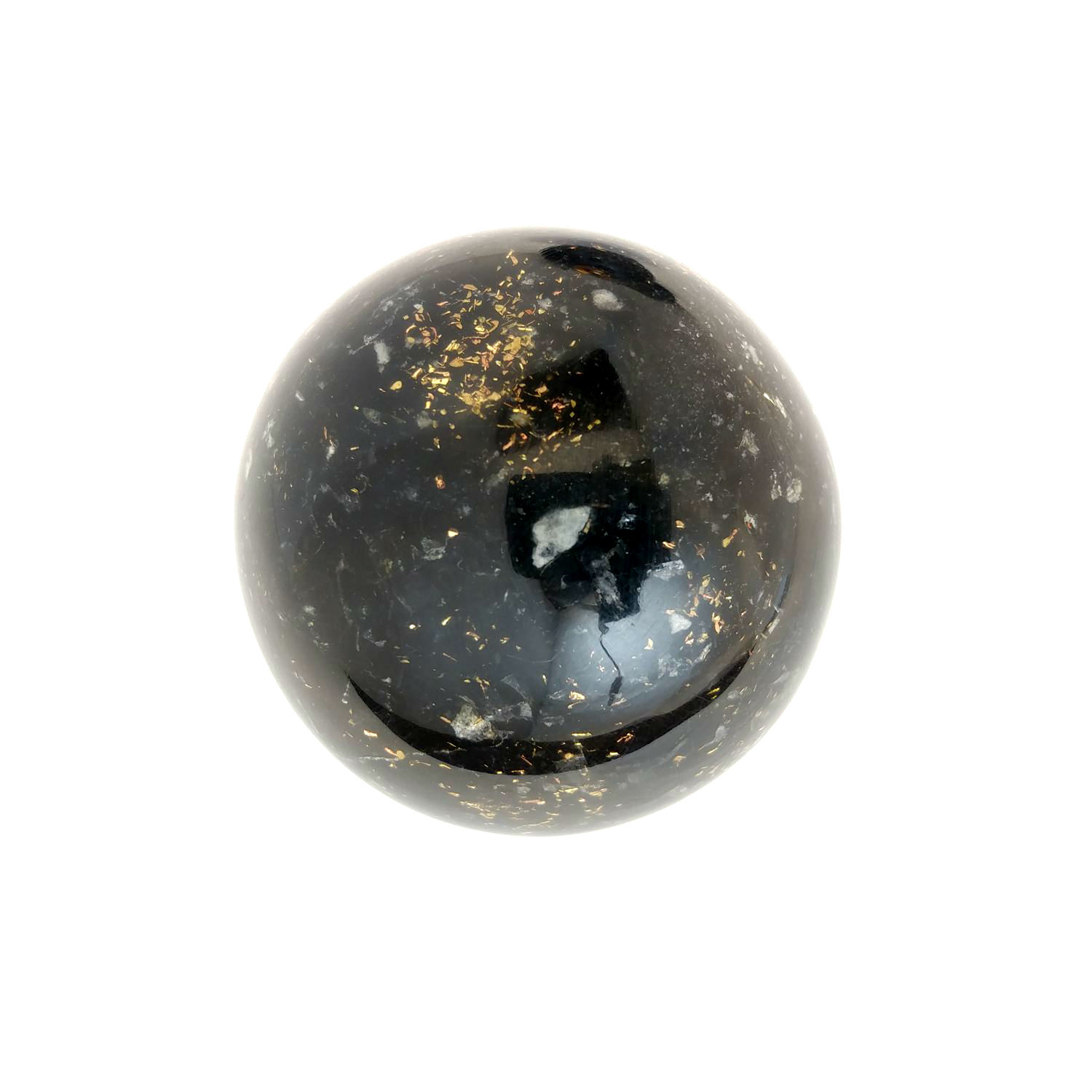 Black Tourmaline Orgonite Baoding Balls - BaodingBalls.com