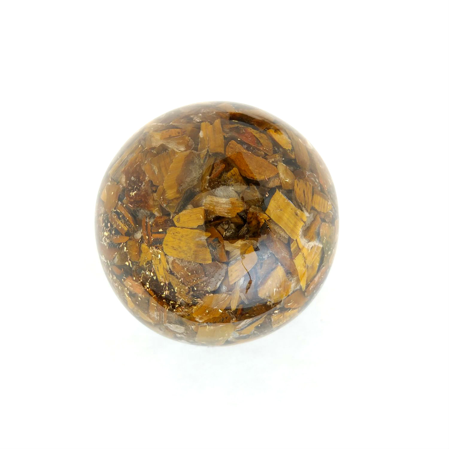 Tiger Eye Orgonite Baoding Balls - BaodingBalls.com