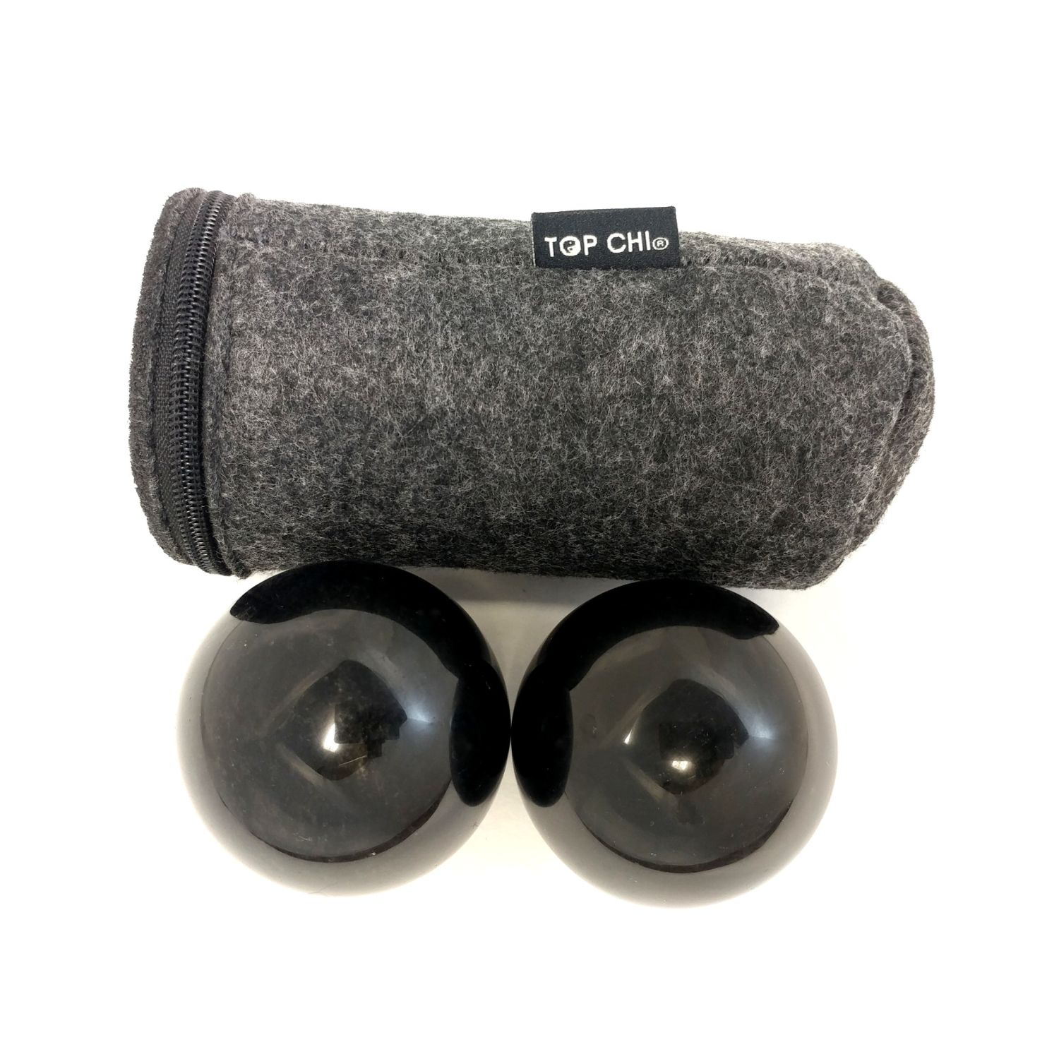 Black Obsidian Baoding Balls - BaodingBalls.com