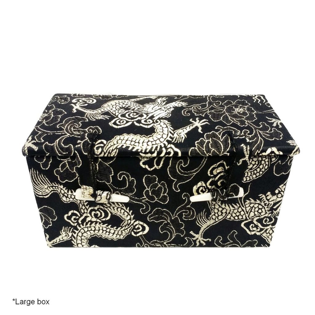 Deluxe Brocade Baoding Ball Box - BaodingBalls.com