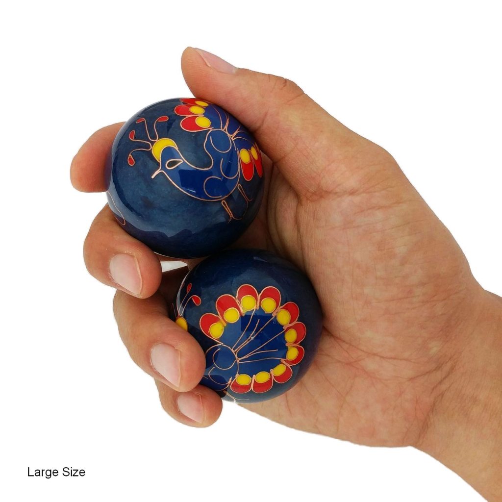 Peacock Baoding Balls - BaodingBalls.com
