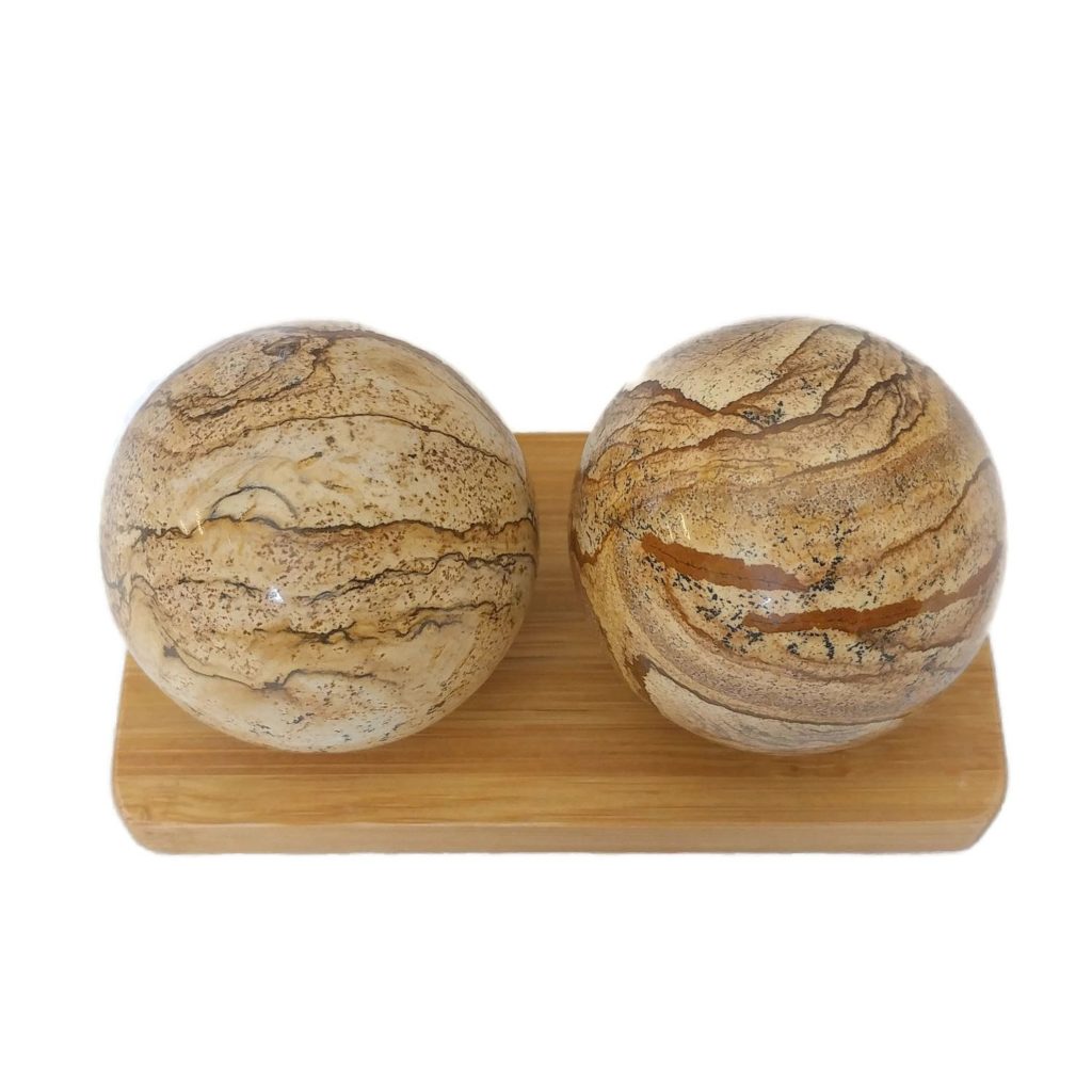 Picture Jasper Baoding Balls - BaodingBalls.com