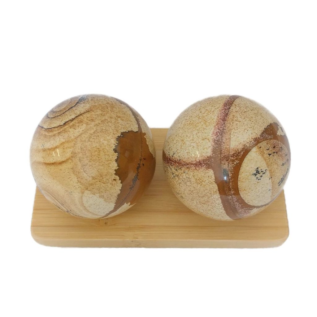 Picture Jasper Baoding Balls - BaodingBalls.com